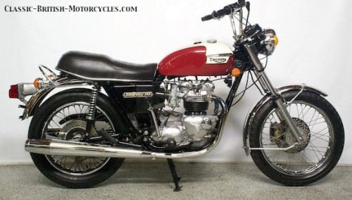 1976 Triumph Bonneville - webBikeWorld