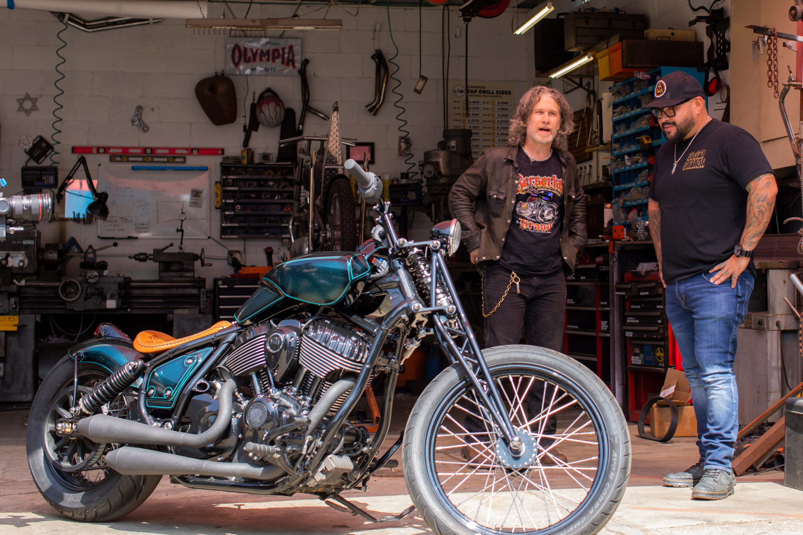 Indian Larry, Paul Cox and Keino Sasaki Take On Indian Motorcycle Build ...