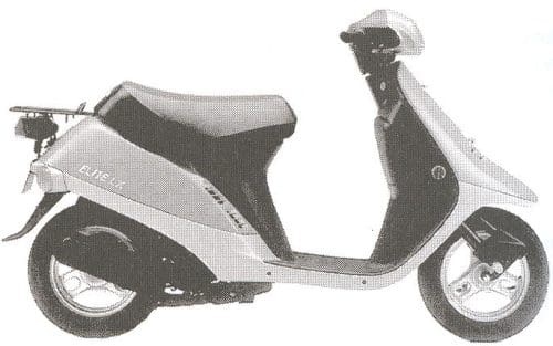 Honda Elite, 50S, 50SR, 50LX, SE50, SA50, SB50 - webBikeWorld