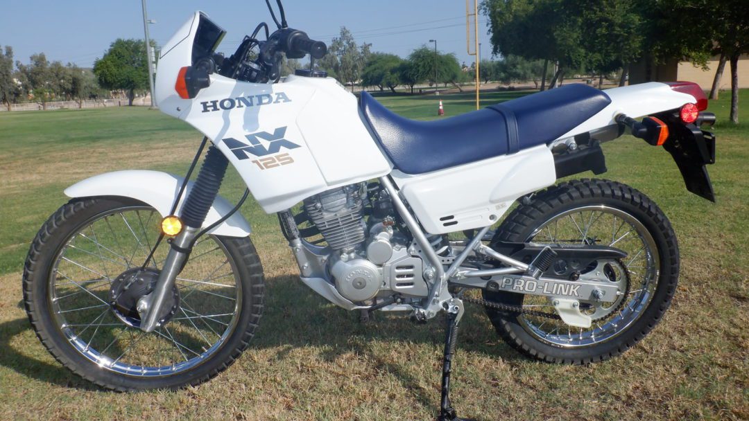 Honda NX125 Motorcycles - webBikeWorld