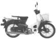 Honda C70 Passport, C70M, CM70 Motorcycles - webBikeWorld