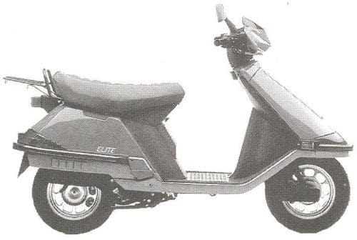 Honda Elite 80 / CH80 Motorcycles - webBikeWorld
