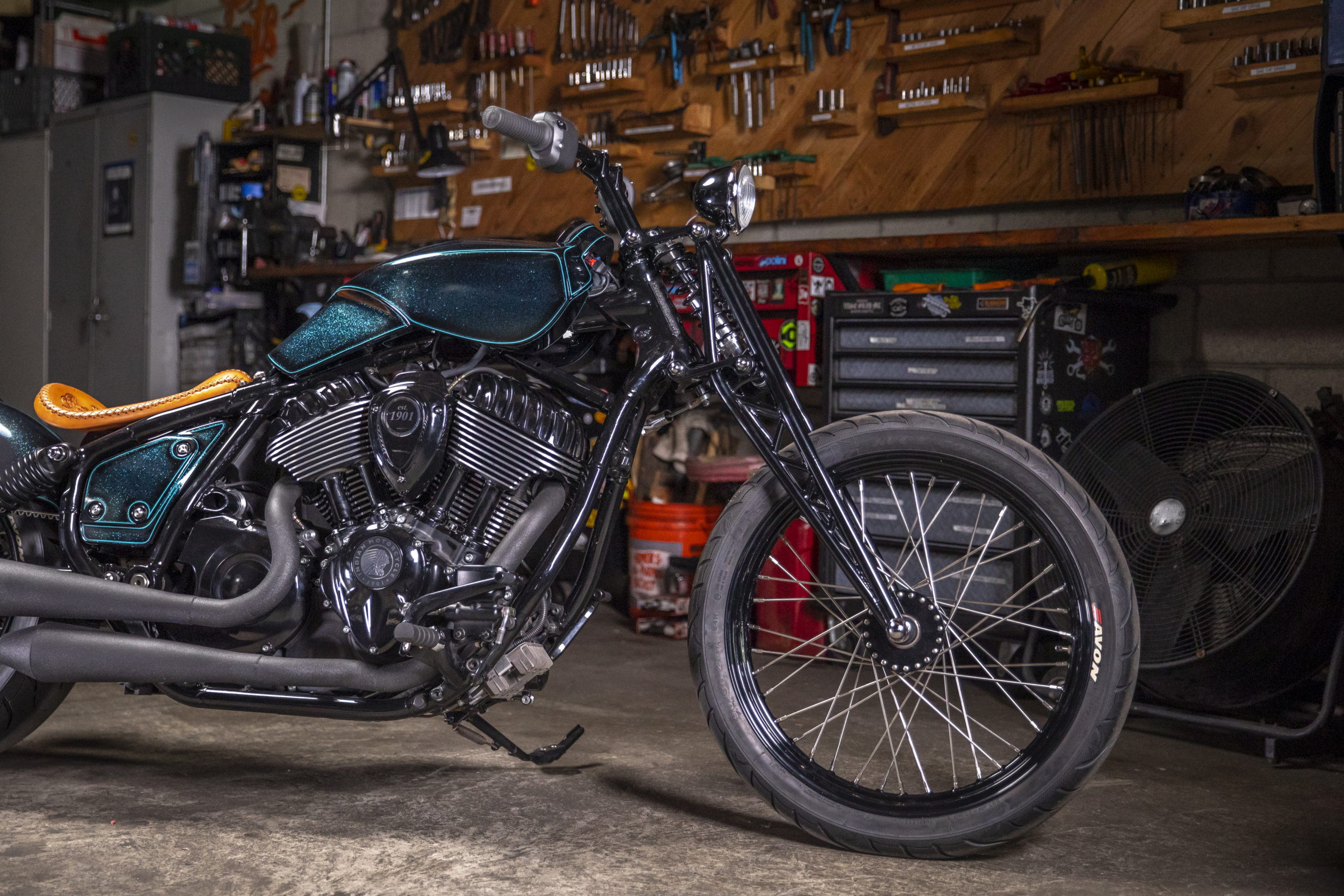 Indian Larry, Paul Cox and Keino Sasaki Take On Indian Motorcycle Build ...