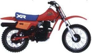 Honda XR80 & XR80R Motorcycles - webBikeWorld