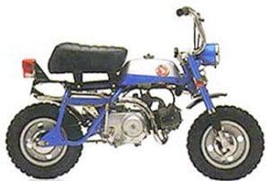 Honda Z50A, Mini Trail - webBikeWorld