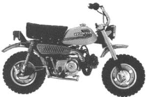 Honda Z50A, Mini Trail - webBikeWorld