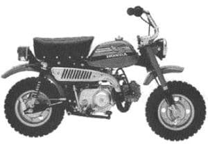 Honda Z50A, Mini Trail - webBikeWorld