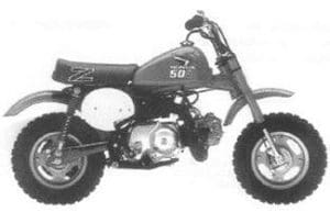 Honda Z50R Mini Trail - 50cc Motorcycles - webBikeWorld