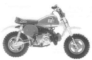 Honda Z50R Mini Trail - 50cc Motorcycles - webBikeWorld