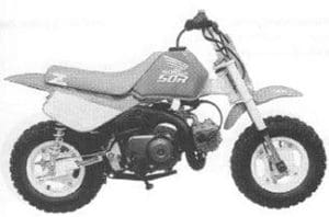 Honda Z50R Mini Trail - 50cc Motorcycles - webBikeWorld