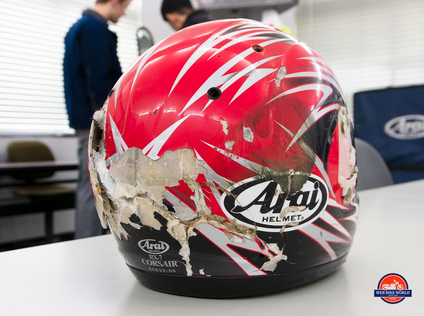 A Look Into Arai’s Secret Test Lab - webBikeWorld