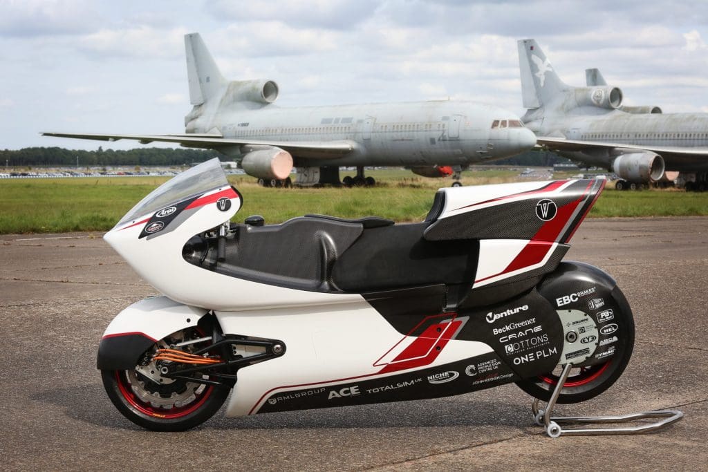 White Motorcycle Concepts WMC250EV All Set To Break Land Speed Record ...
