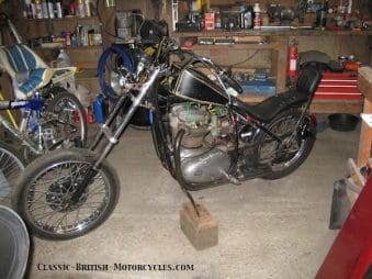Old-School BSA Choppers - webBikeWorld