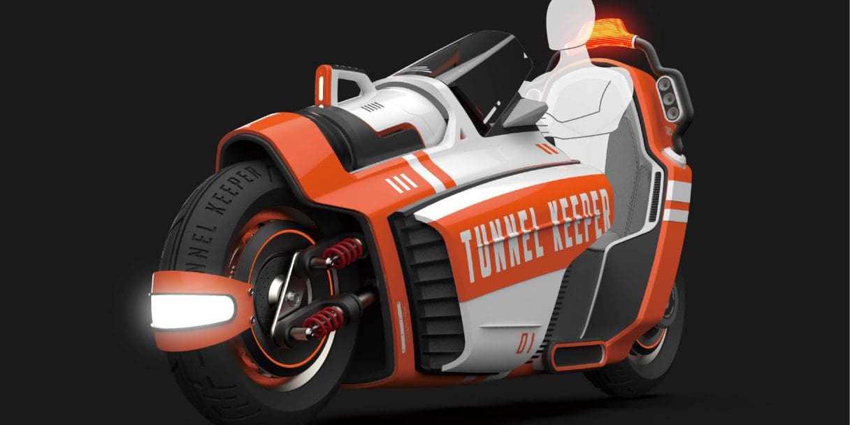 TUNNEL KEEPER: The Two-Wheeled Firefighting Motorcycle - webBikeWorld