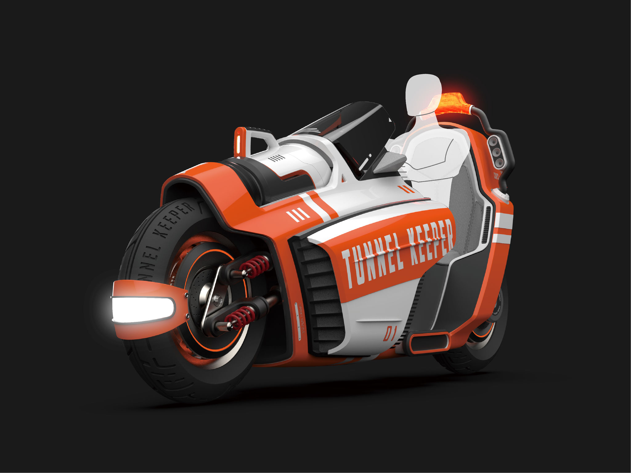 TUNNEL KEEPER: The Two-Wheeled Firefighting Motorcycle - webBikeWorld