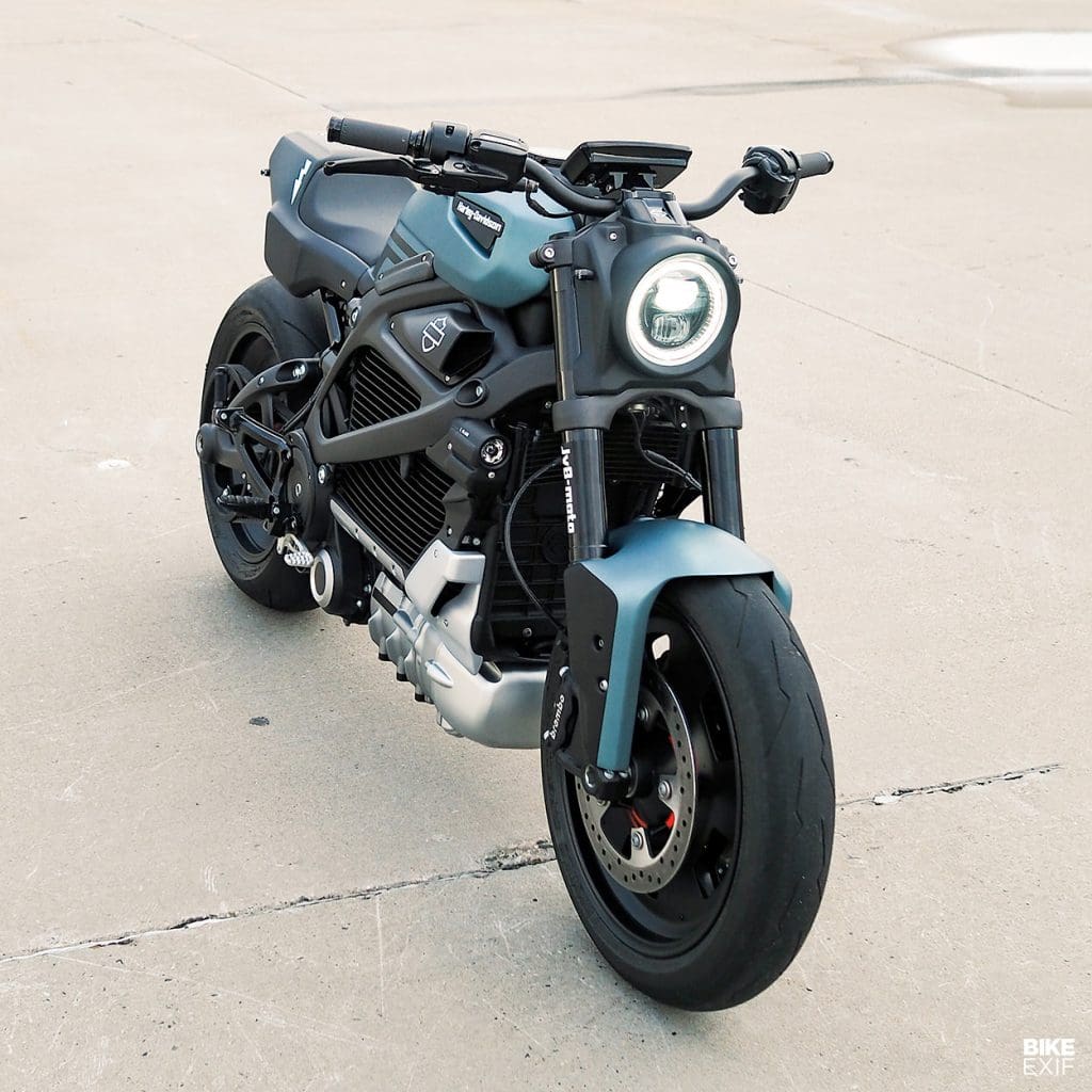 Harley Davidson Reveals Their First Custom LiveWire One - webBikeWorld