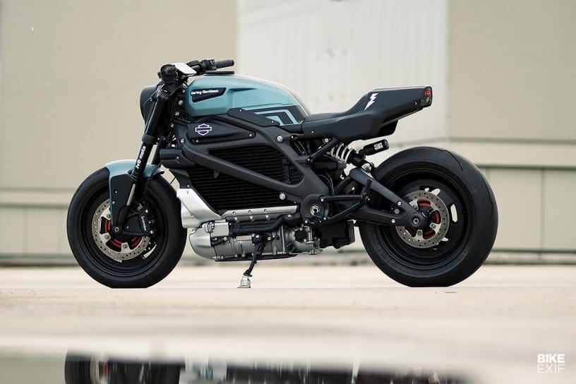 Harley Davidson Reveals Their First Custom LiveWire One - webBikeWorld