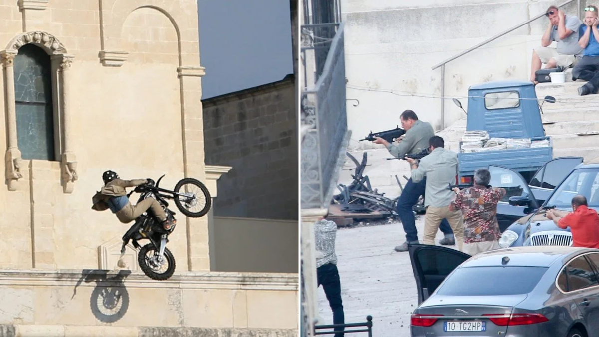 Stunt Secrets: Motorcycle Stunt from Daniel Craig’s “No Time To Die ...