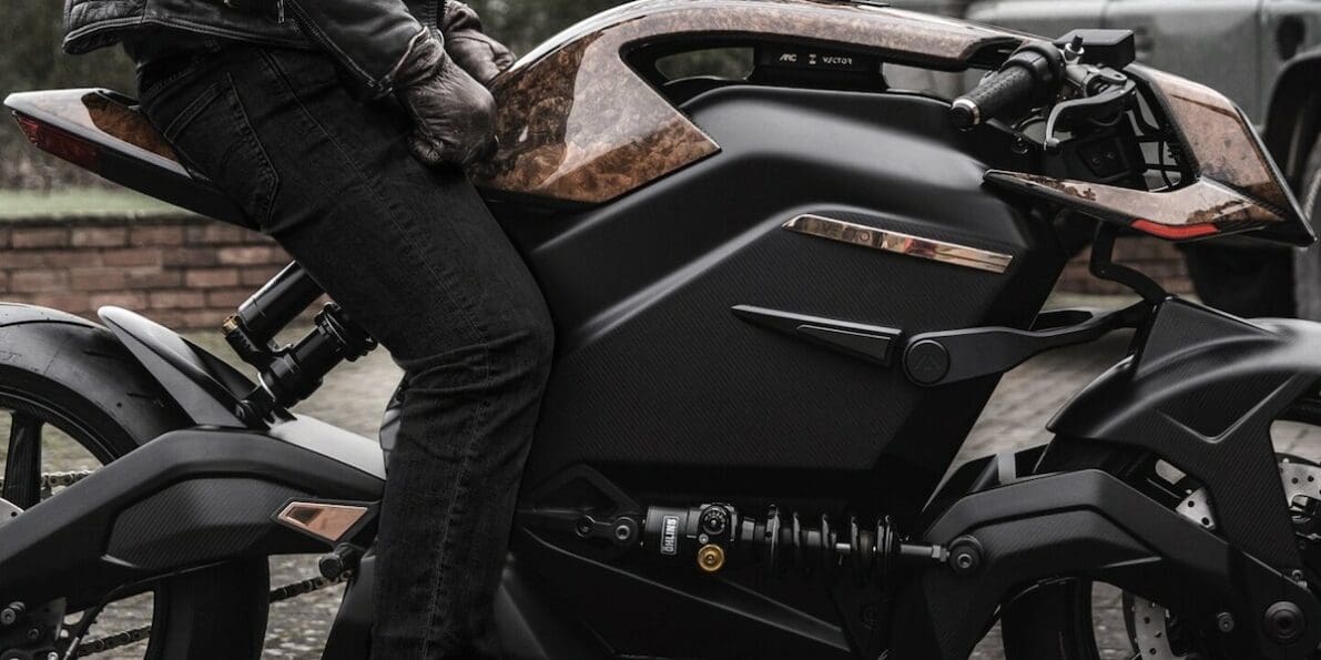 Arc Releases Photo of Their Frameless Vector Motorcycle - webBikeWorld