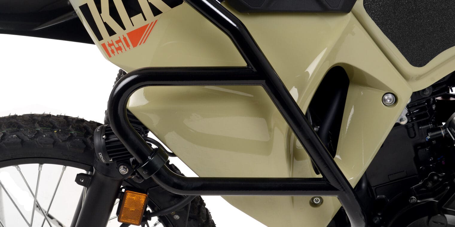R&G: The Kawasaki KLR 650 Crash Protection Range - webBikeWorld
