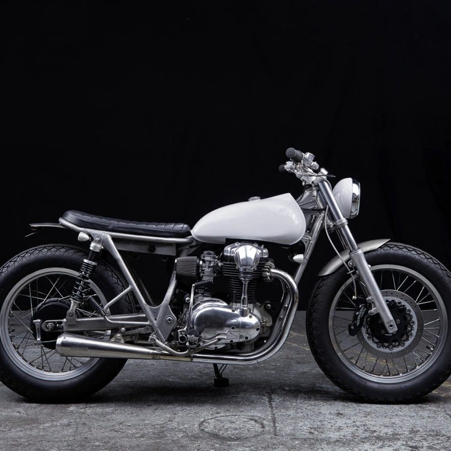 Custom Eye Candy: The Kawasaki W650 ‘Skin Milk’, Courtesy of Bad ...