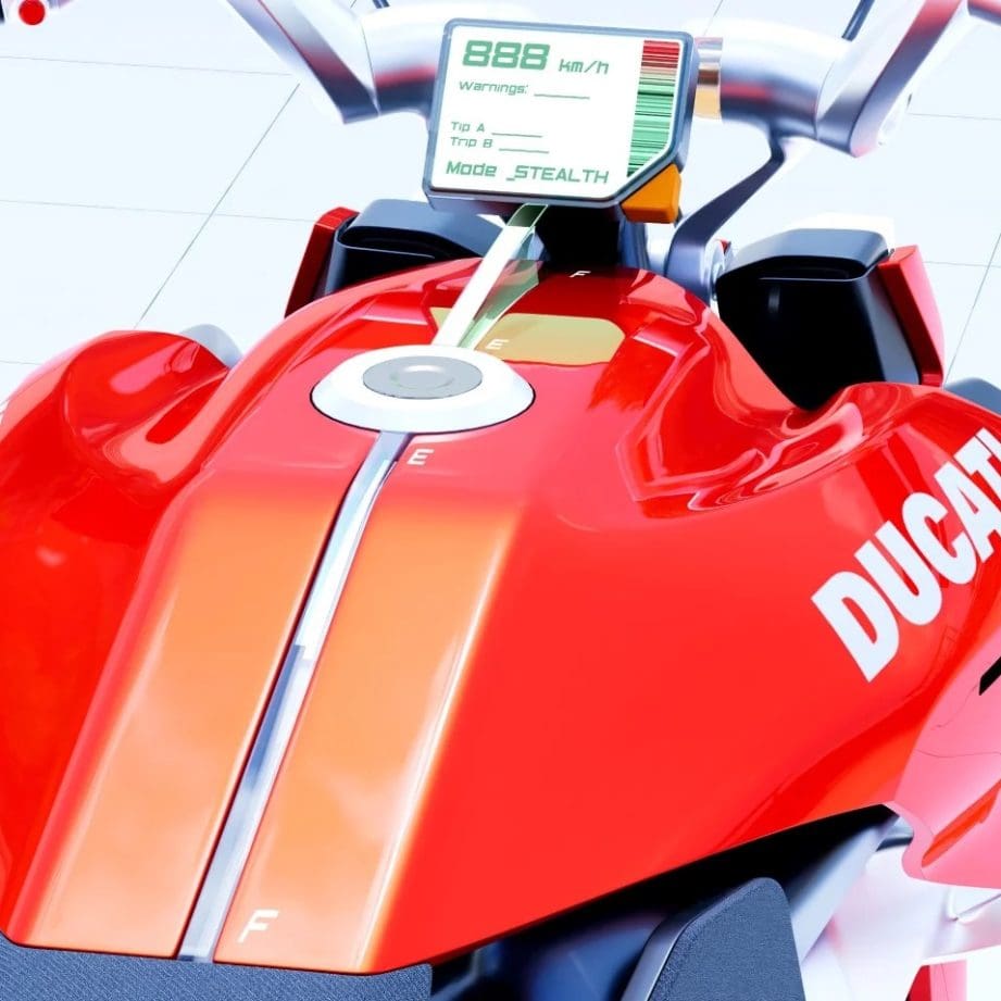 Custom Eye Candy: The ‘Ducati Ghost’ Electric Hyperbike - webBikeWorld