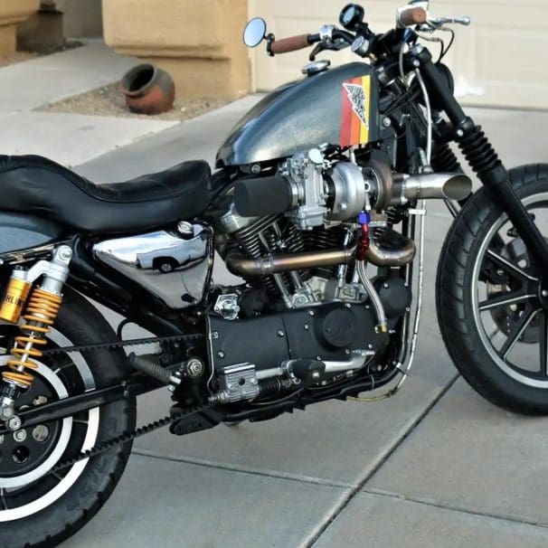 Custom Eye Candy: A Turbocharged Harley-Davidson Sportster 1200 for the ...