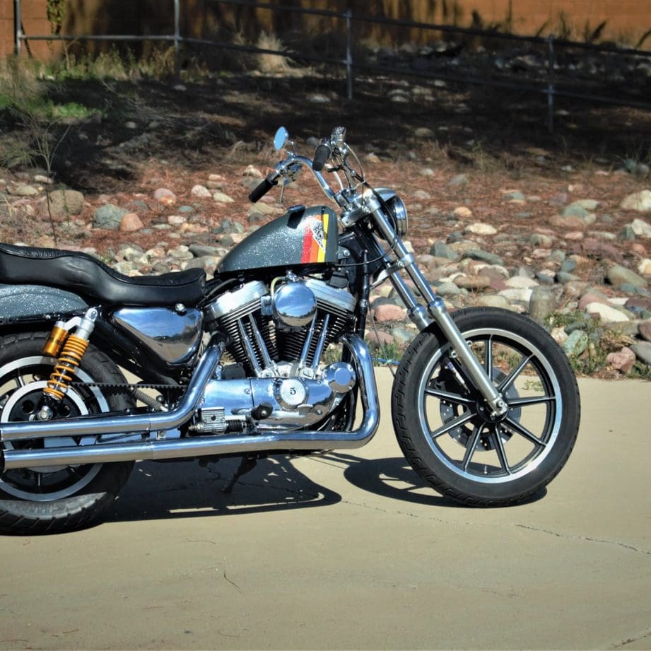 Custom Eye Candy: A Turbocharged Harley-Davidson Sportster 1200 for the ...