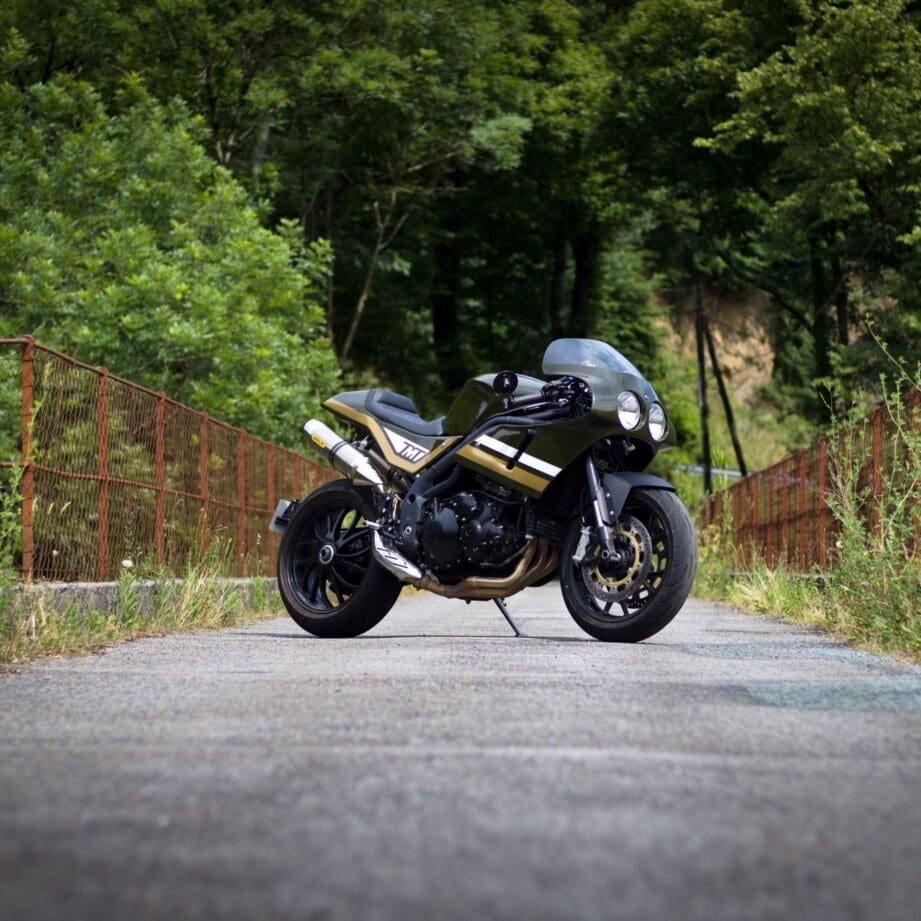 Custom Eye Candy: A Triumph Speed Triple Time-Travels to the ’90s ...