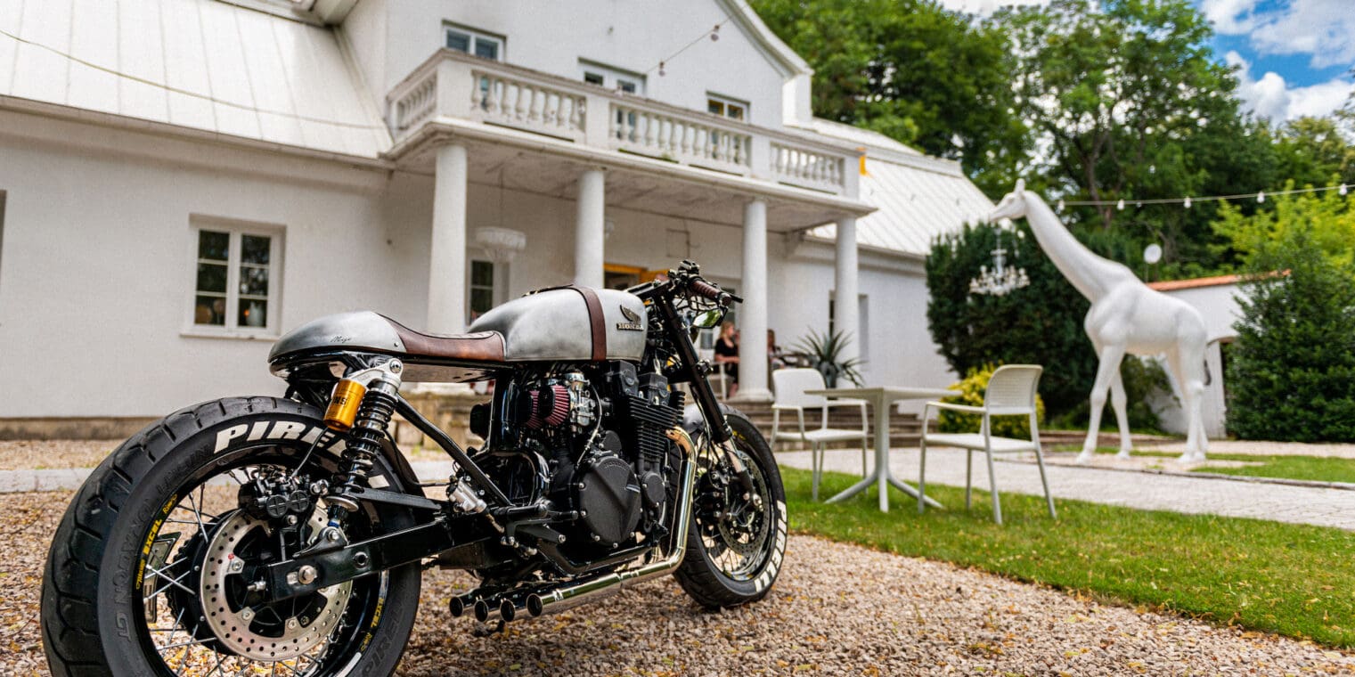 Custom Eye Candy: Redesigned CB750 RC42 is "Our Last Honda" - webBikeWorld