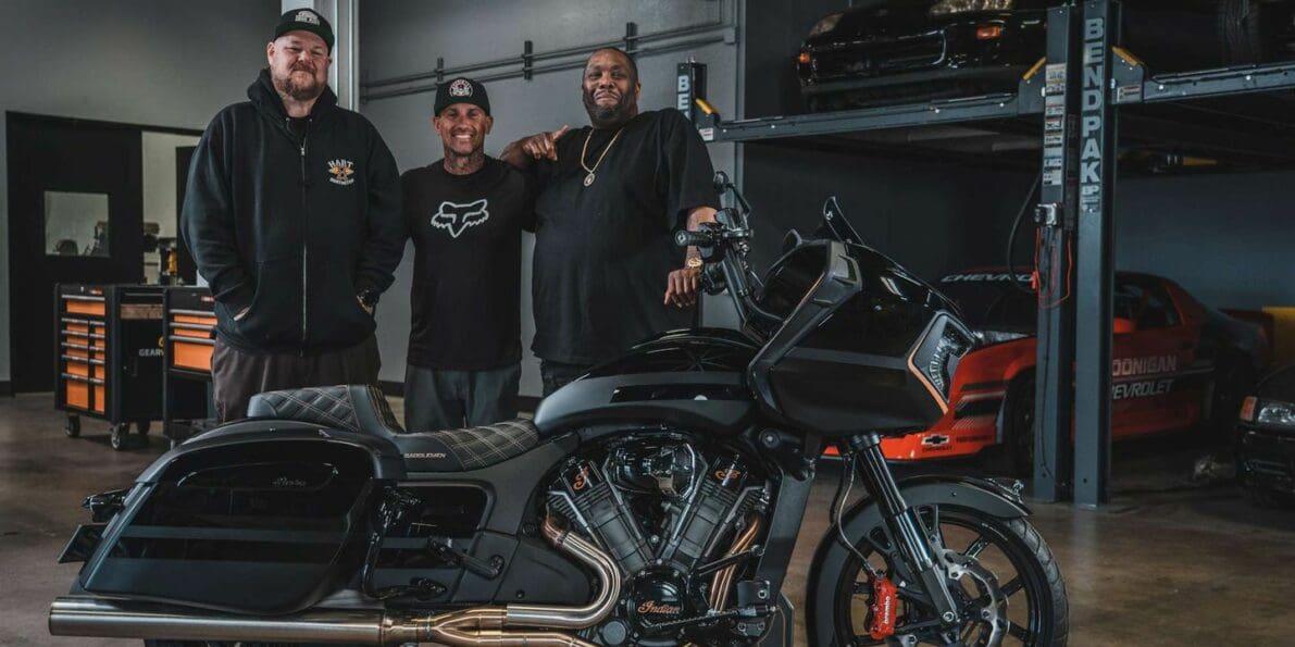 Custom Eye Candy: A Black Bagger for Killer Mike - webBikeWorld