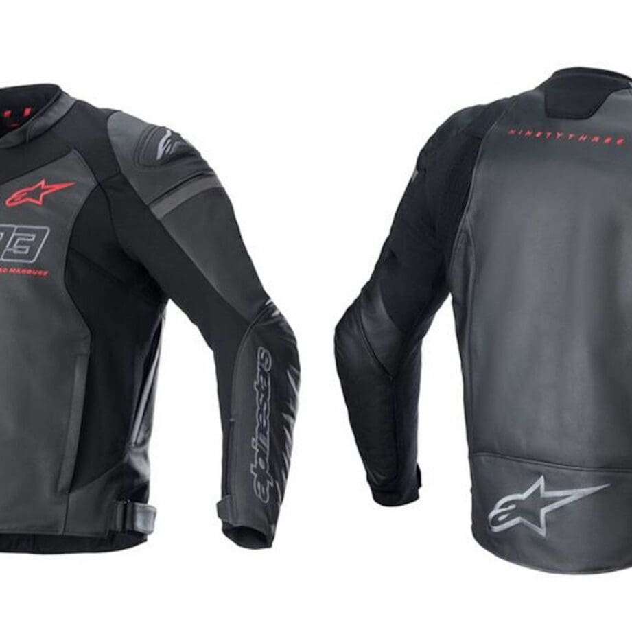 Alpinestars X Marc Marquez Collection: The MM93 Track Leather Jacket ...