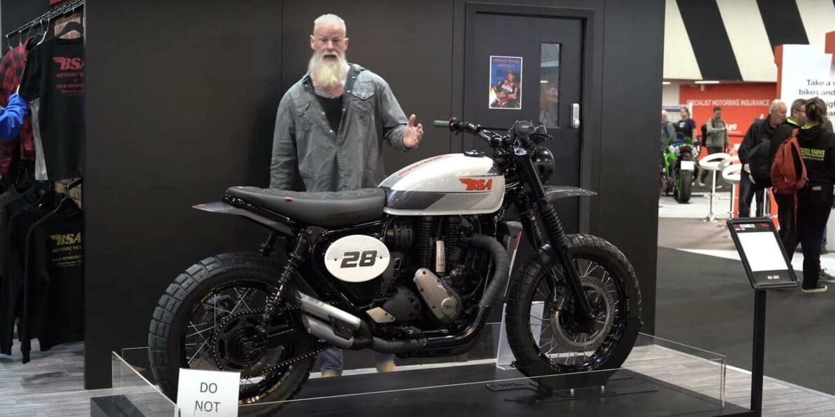 New BSA Scrambler Debuted at Motorcycle Live - webBikeWorld