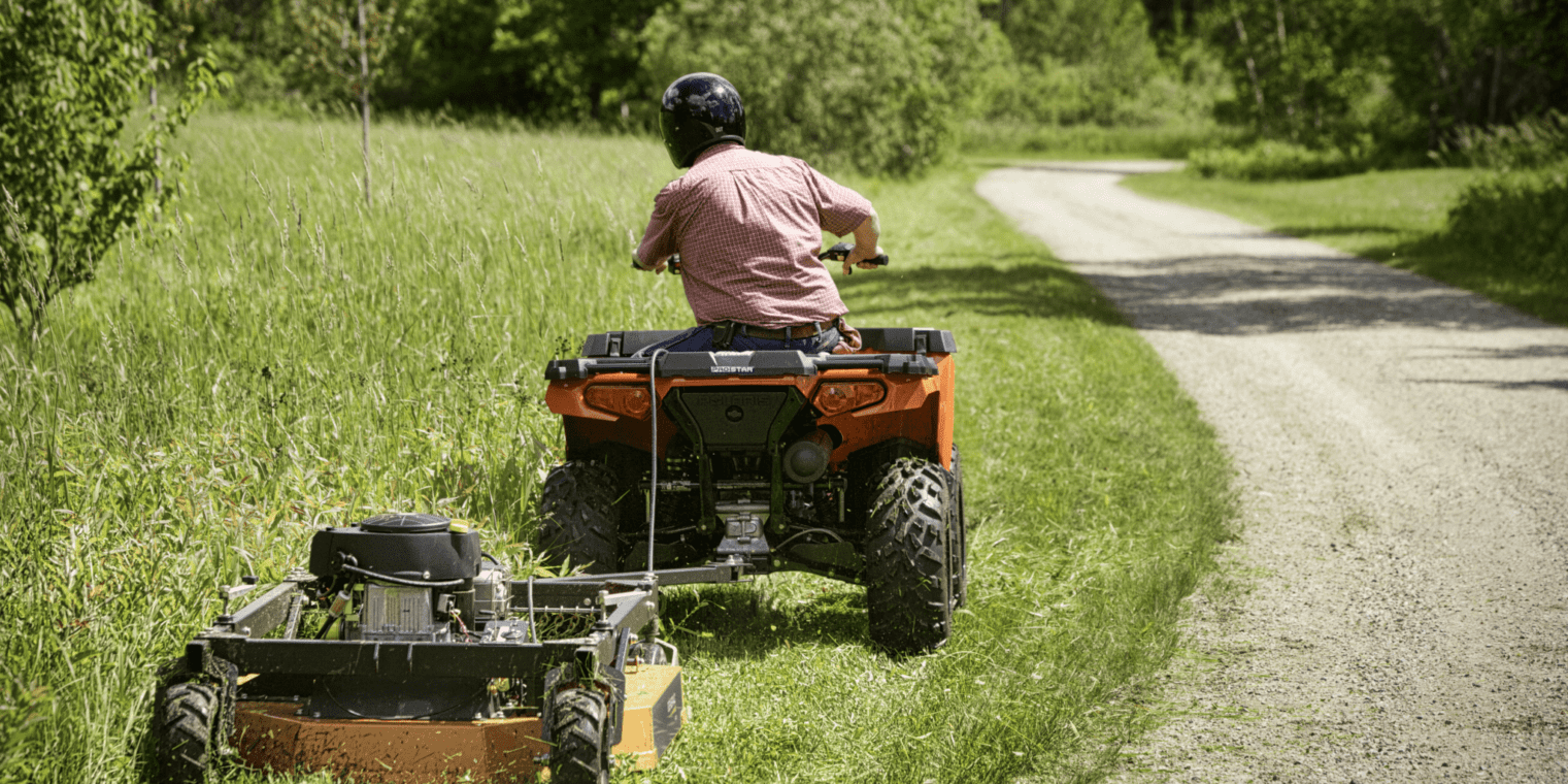ATV Pull Behind Mower - Specs, Types and Costs - webBikeWorld
