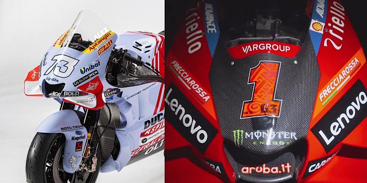 2023 MotoGP Livery Debuted for Ducati Satellite Teams Gresini, Lenovo ...