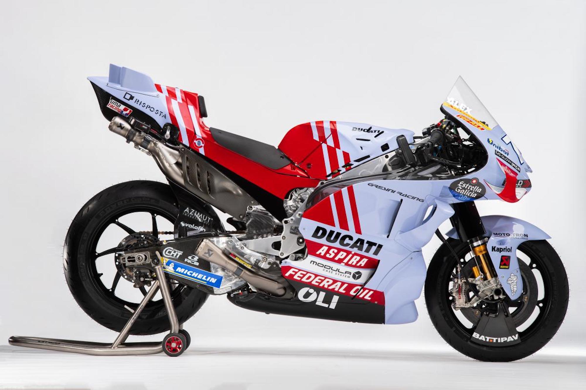 2023 MotoGP Livery Debuted for Ducati Satellite Teams Gresini, Lenovo ...