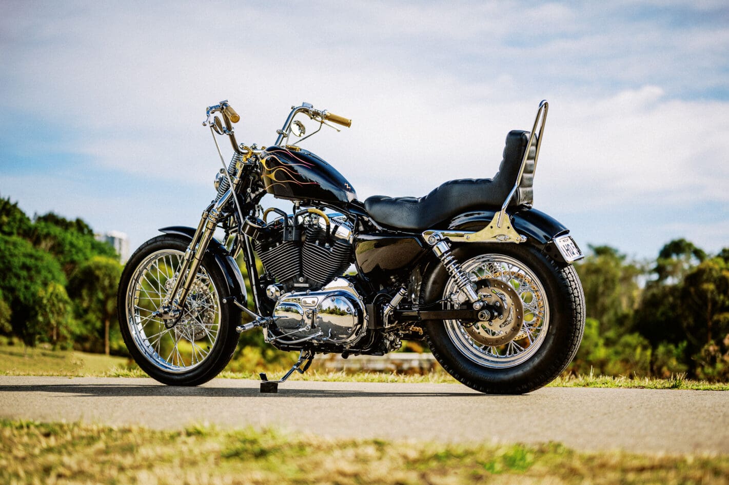Custom Bike Feature: Zen Motorcycle’s 2015 Harley Sportster Chopper ...