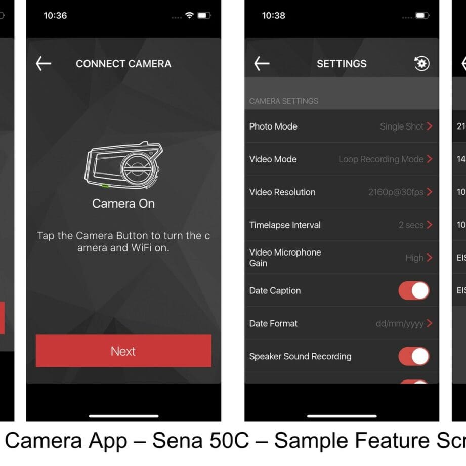Sena 50C 4K Camera & Mesh-BT Comms System Review