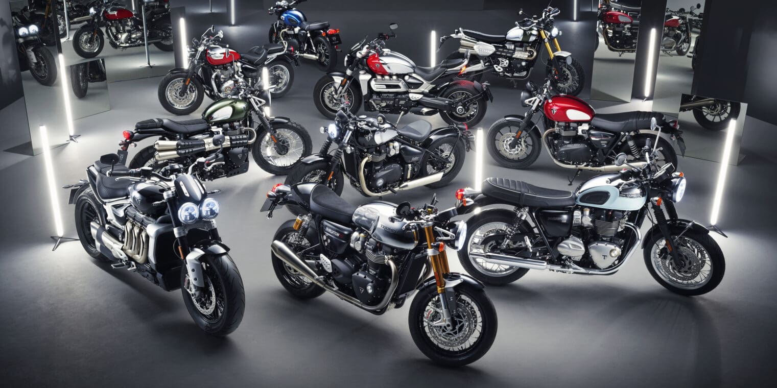 Triumph’s Chrome Collection Now In Dealerships - webBikeWorld