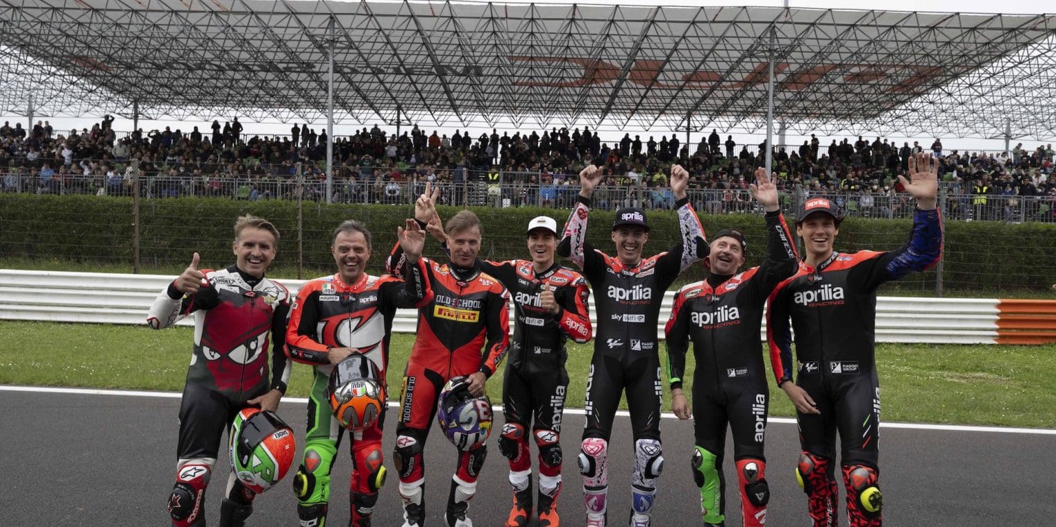 Aprilia All Stars Goes Off-Track with the Tuareg 660 - webBikeWorld