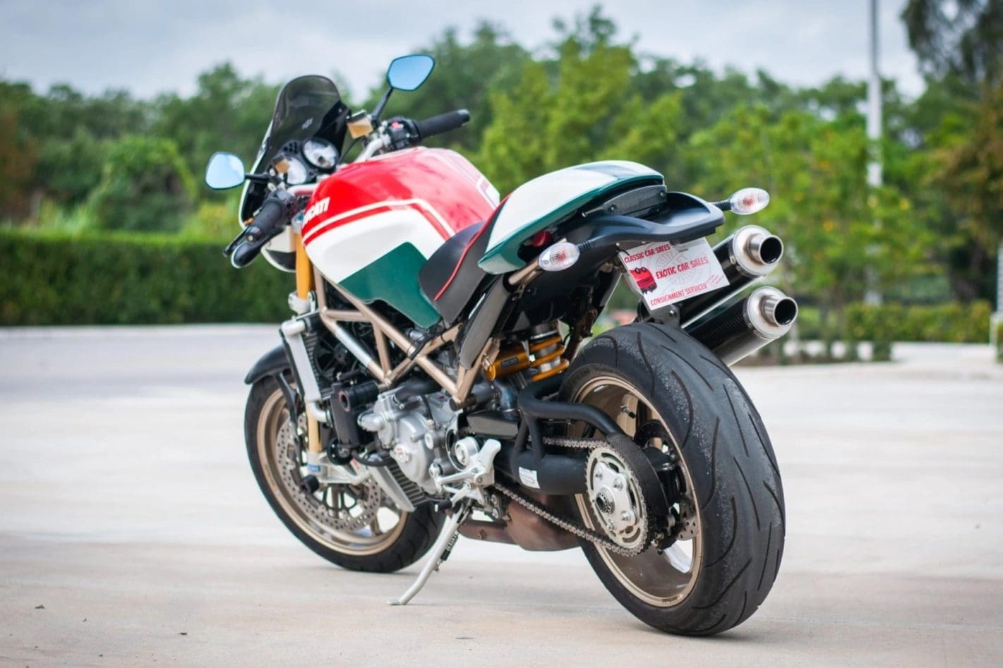 FOR SALE: 2008 Ducati Monster S4R S Tricolore - webBikeWorld