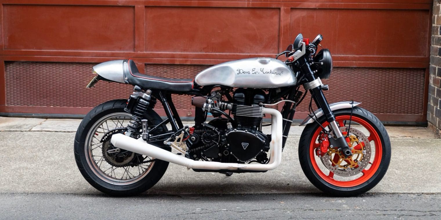 Bike Of The Day: 2008 Triumph Thruxton 900 - Deus Customs - webBikeWorld