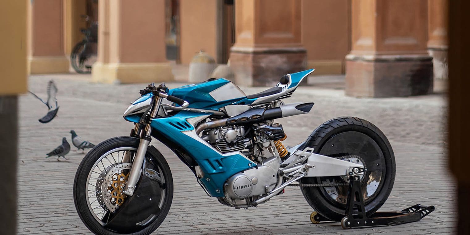 Custom Eye Candy: A Yamaha XS650 Retro Racer from the Mind of Simone ...