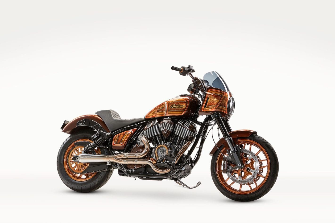 Indian “Forged” Series: Carey Hart Presents Custom #SportChief to TJ ...