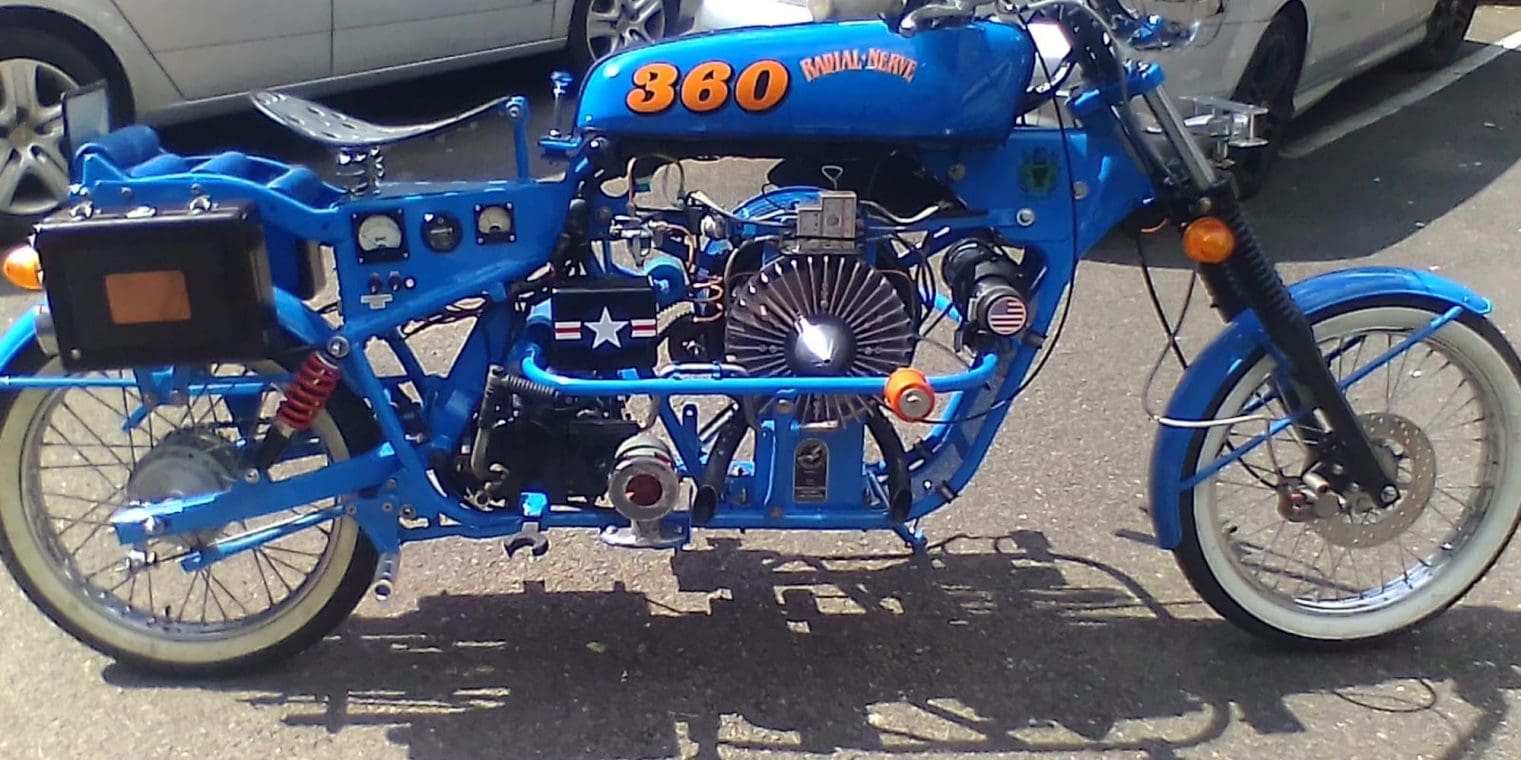 Custom Eye Candy: A 7-Cylinder “Radial Nerve” - webBikeWorld