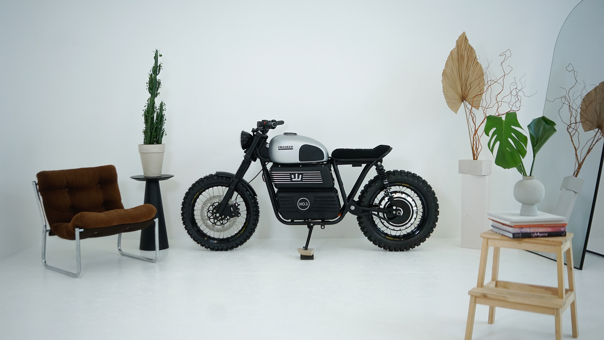 Electric Everything: RGNT X Crooked’s “Crooked E-Type” Scrambler ...