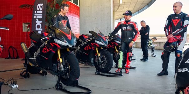 The Aprilia Pro Experience: Blast Around the Track on Seven-Time Champ ...