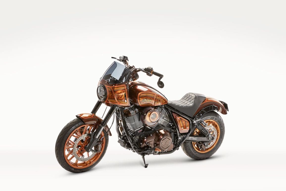 Indian “Forged” Series: Carey Hart Presents Custom #SportChief to TJ ...