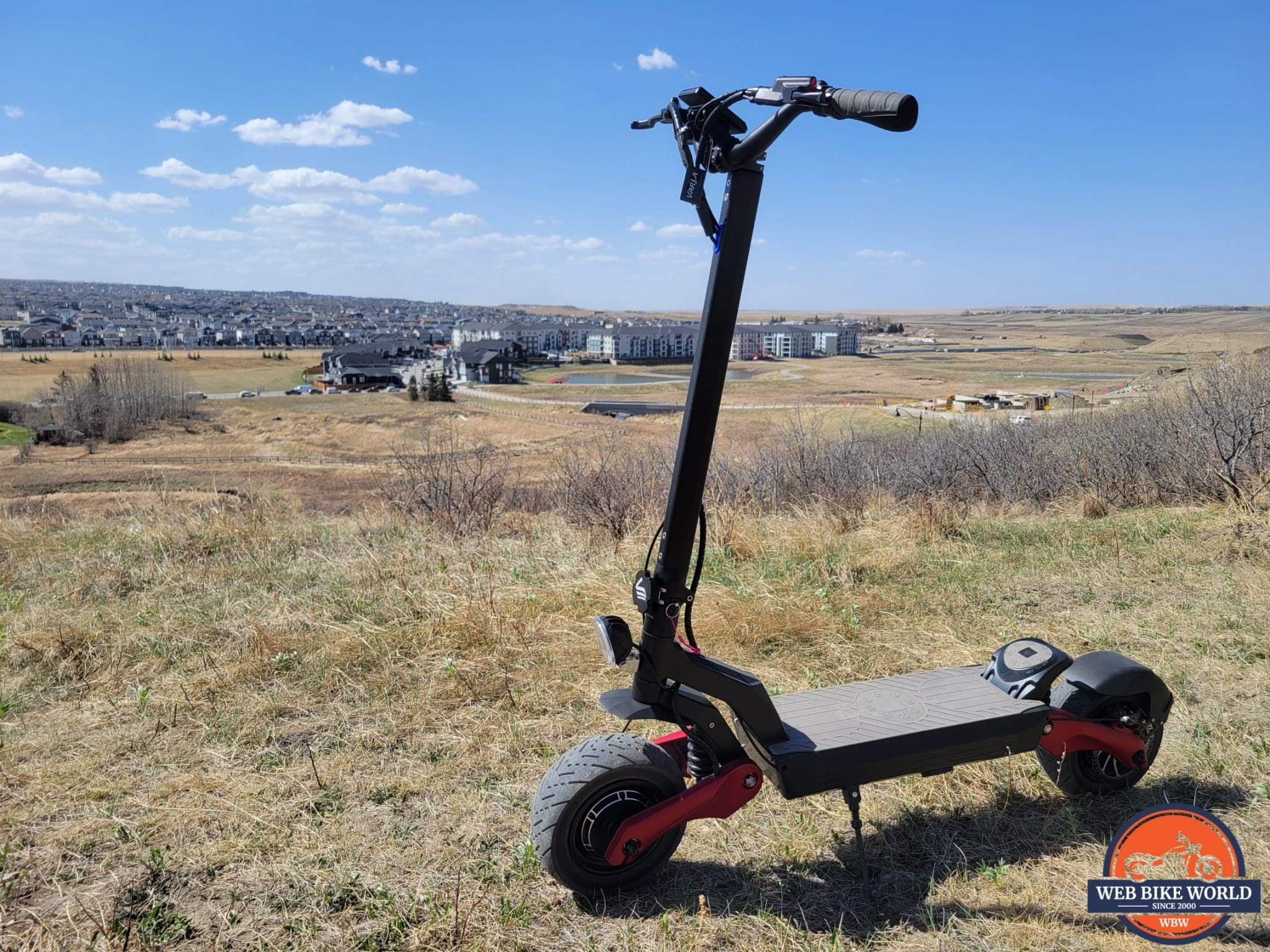2023 Varla Eagle One Pro Scooter Review - webBikeWorld