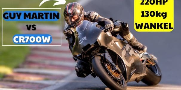 Guy Martin Test Drives The Crighton CR700W - webBikeWorld